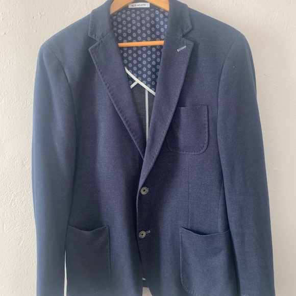 Suits & Blazers | Mens Classic Blue Blazer By Blue Industry | Poshmark